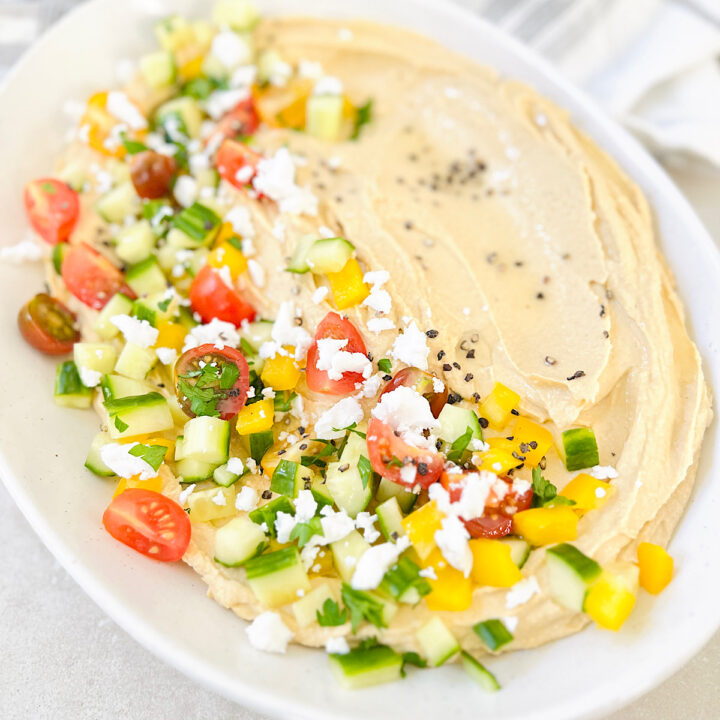 Loaded Hummus - The VGN Way