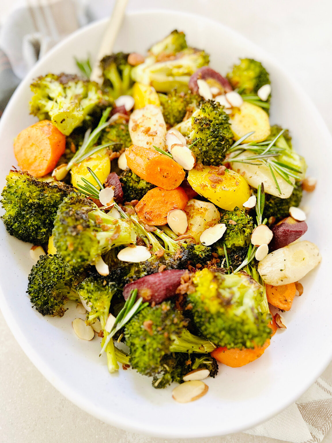 Roasted Broccoli And Carrots - The VGN Way