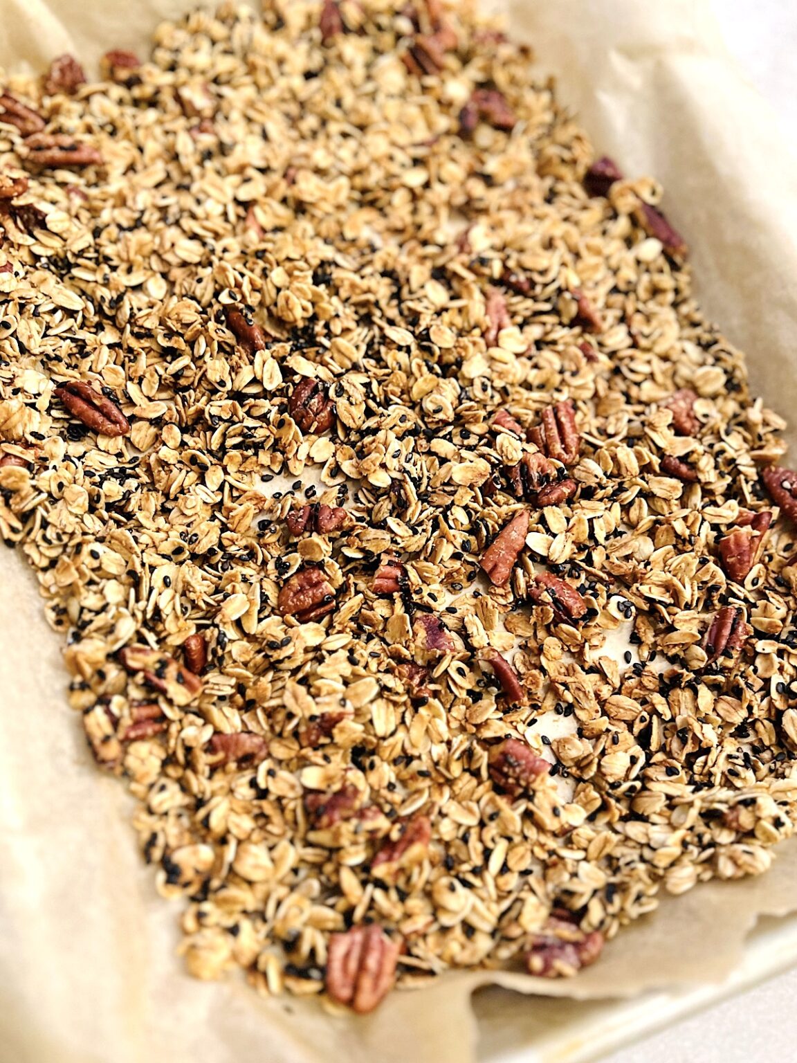 Easy To Make Black Sesame Granola Recipe